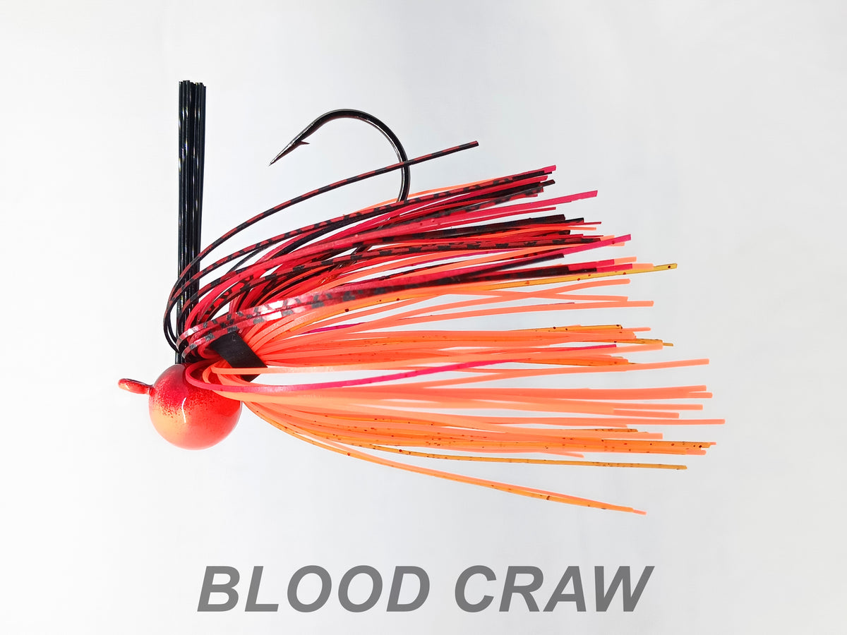 #22 "Blood Craw" Football Jig