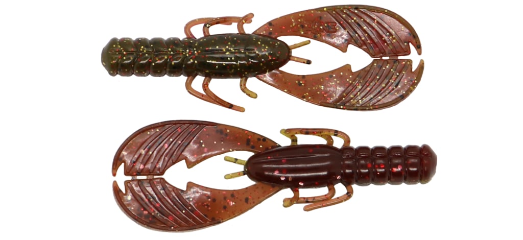 Muscle Back Finesse Craw - 3.25" (8-Pack)